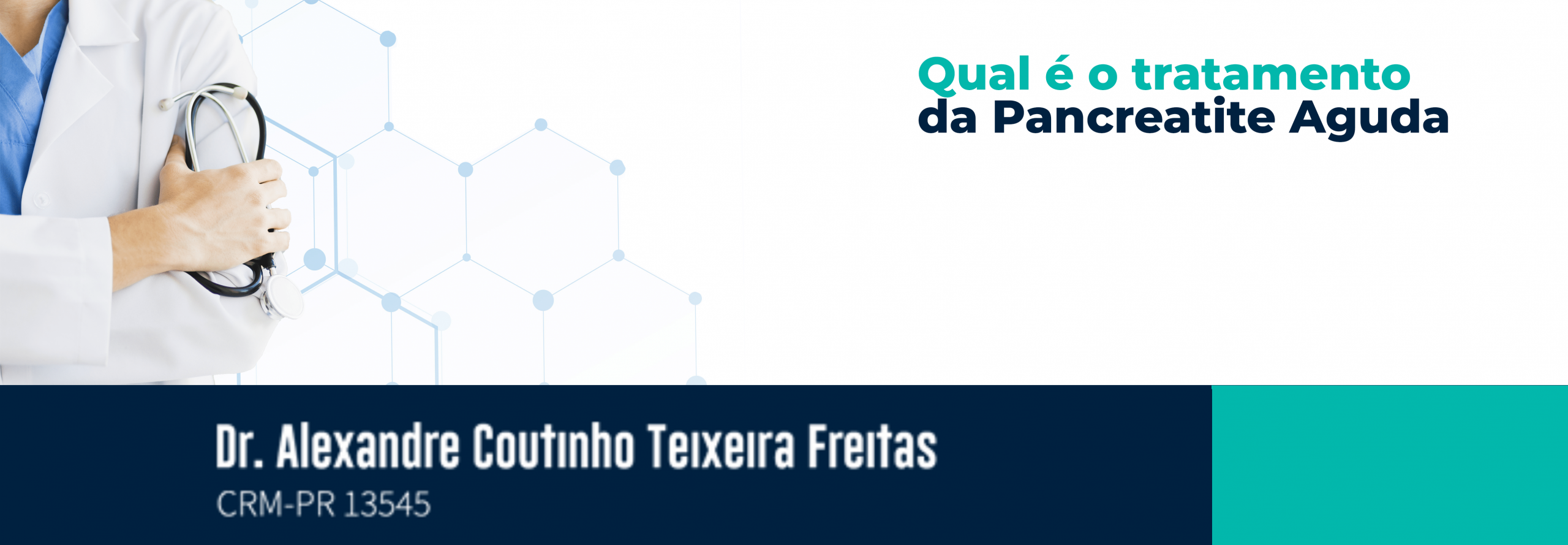 Qual é o tratamento da pancreatite aguda - Dr. Alexandre Coutinho